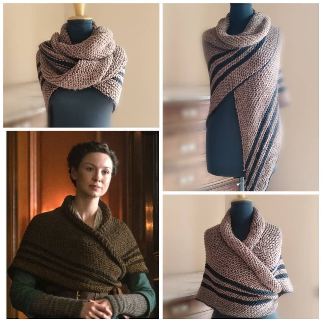 READY TO SHIP. Outlander Claire Shawl Maxi Size,series Inspired Shawl ...