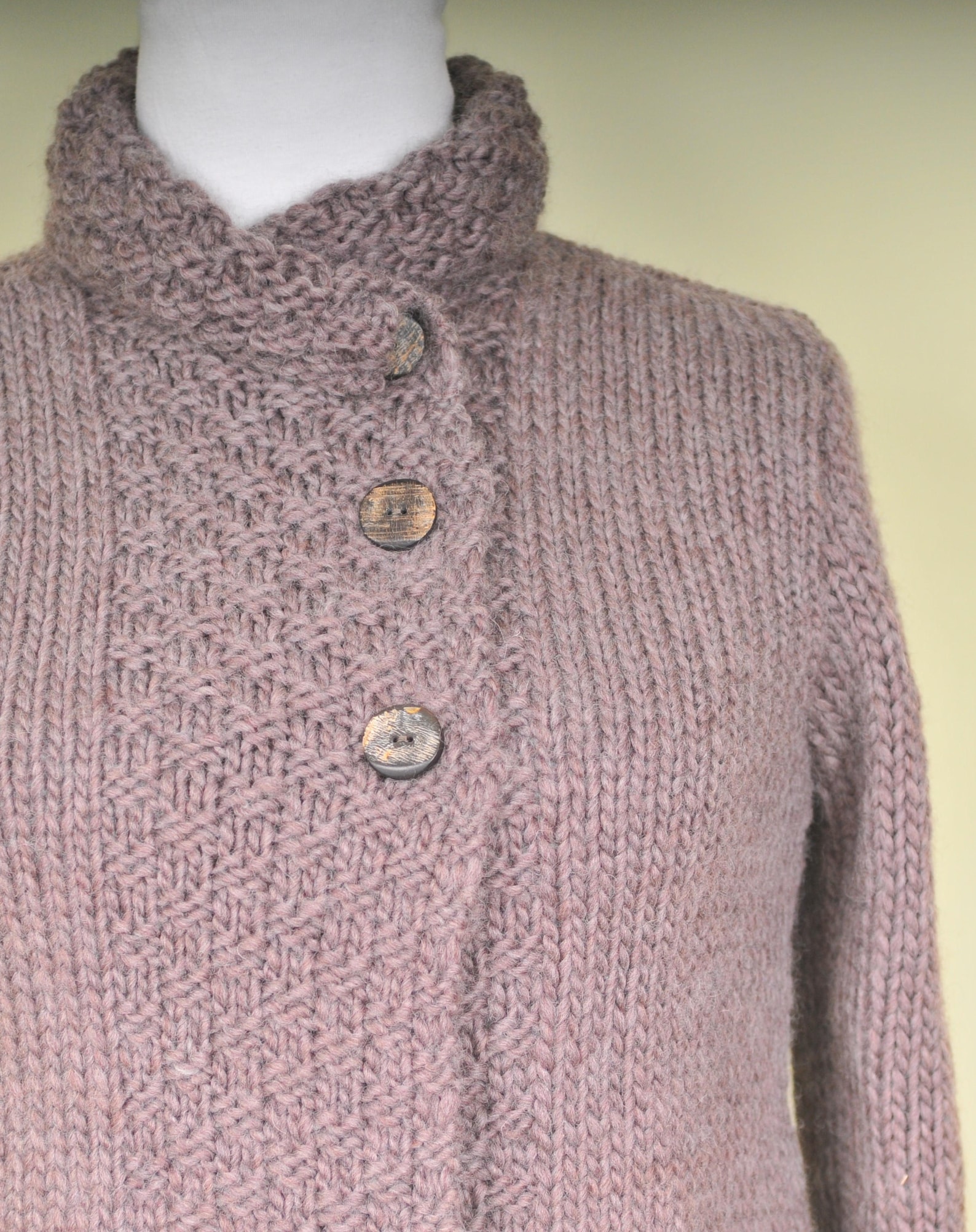 READY TO SHIP. Knitted Woolen Jacket, Women Jacket, Winter Jacket, Knit ...