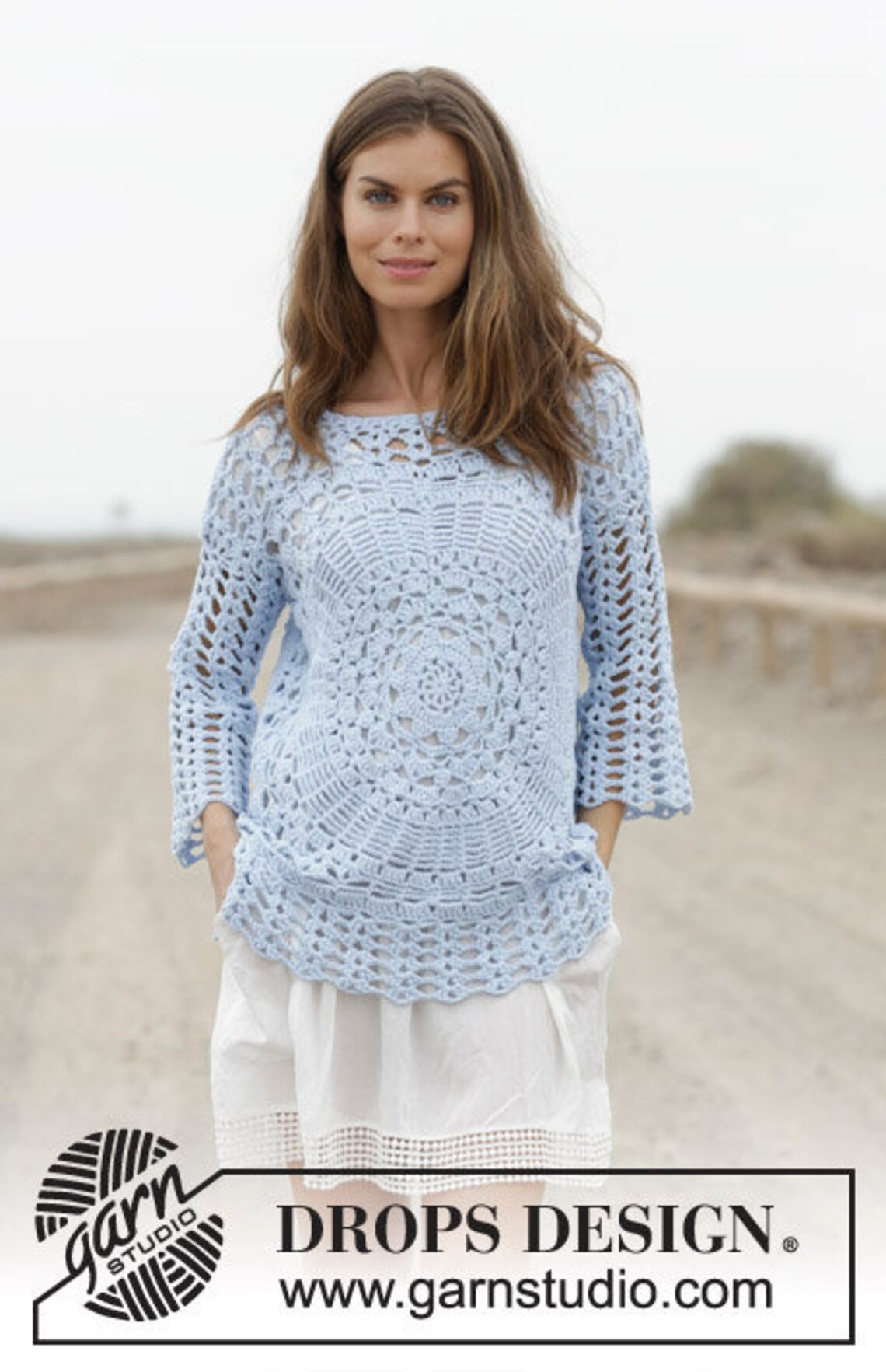 Crochet Jumper , Crochet Top, Sweater With Lace Pattern. Handmade ...