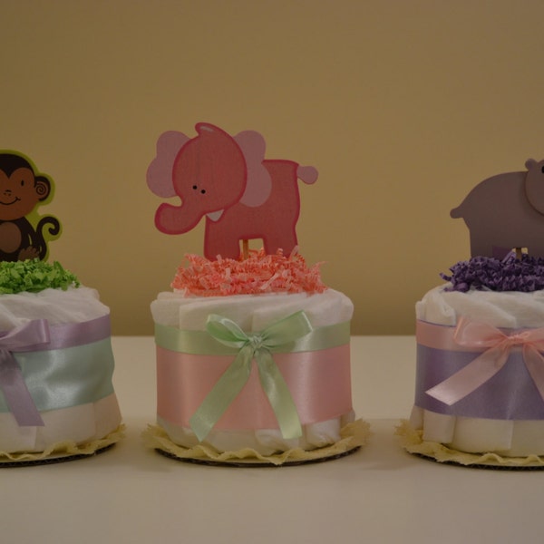 Mini Diaper Cakes - Etsy