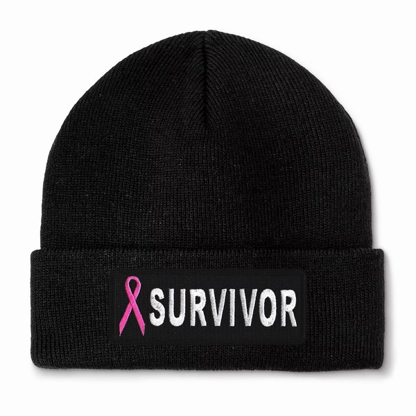 Breast Cancer Beanies Etsy 