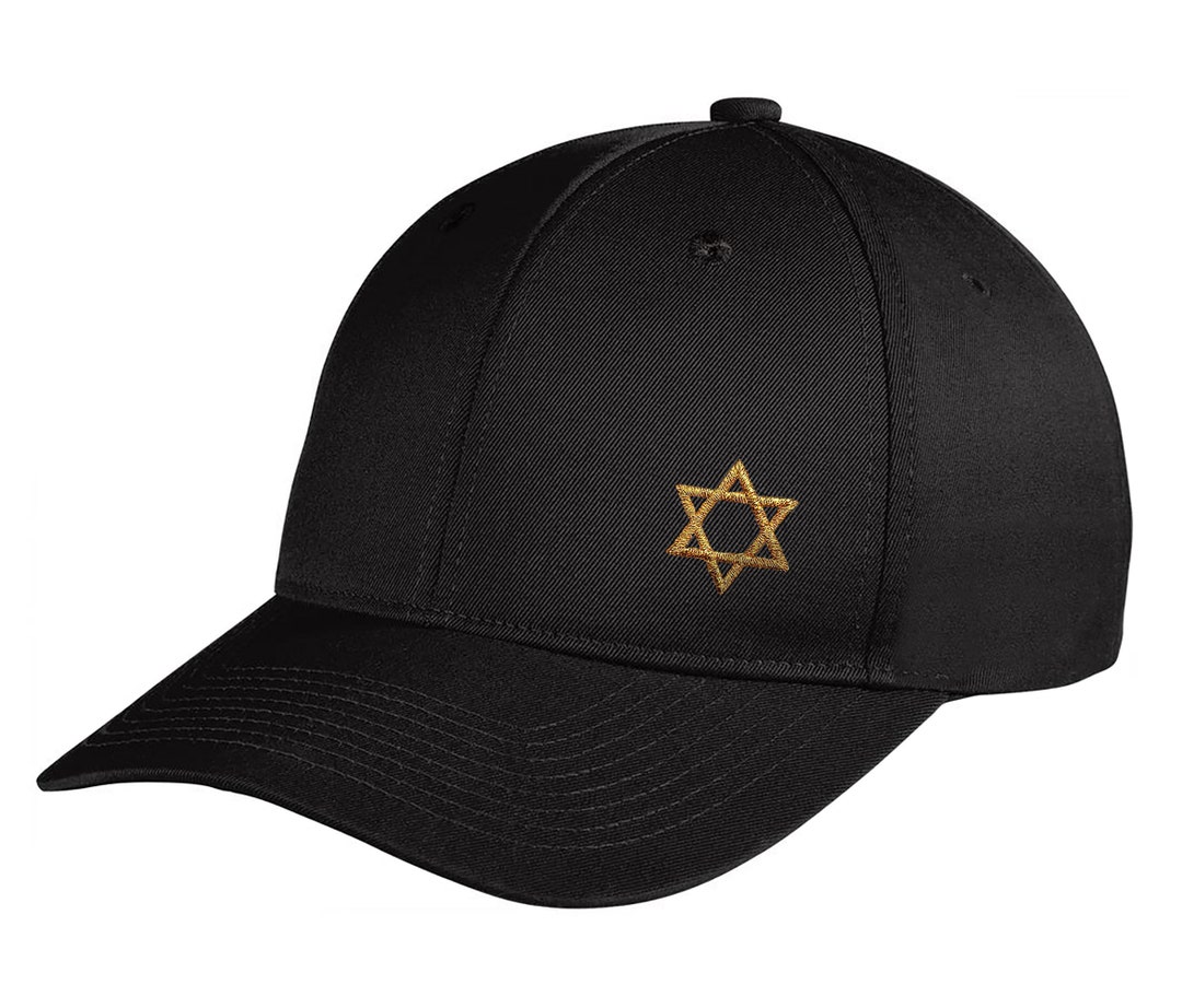 Jewish Star of David Hat Comfort Fit Men Women Religious Baseball Cap ...