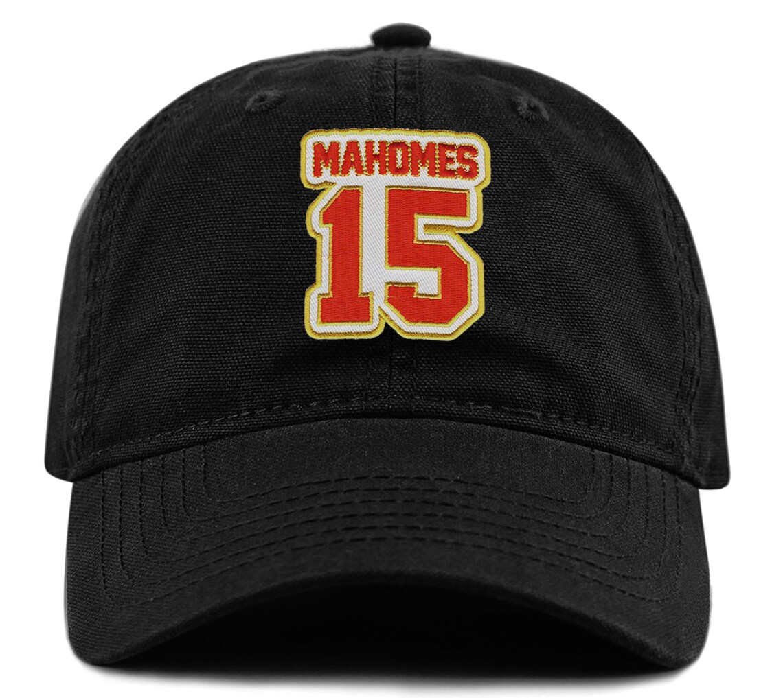 Patrick Mahomes Dad Hat Black or Camo Jersey Cap | Etsy