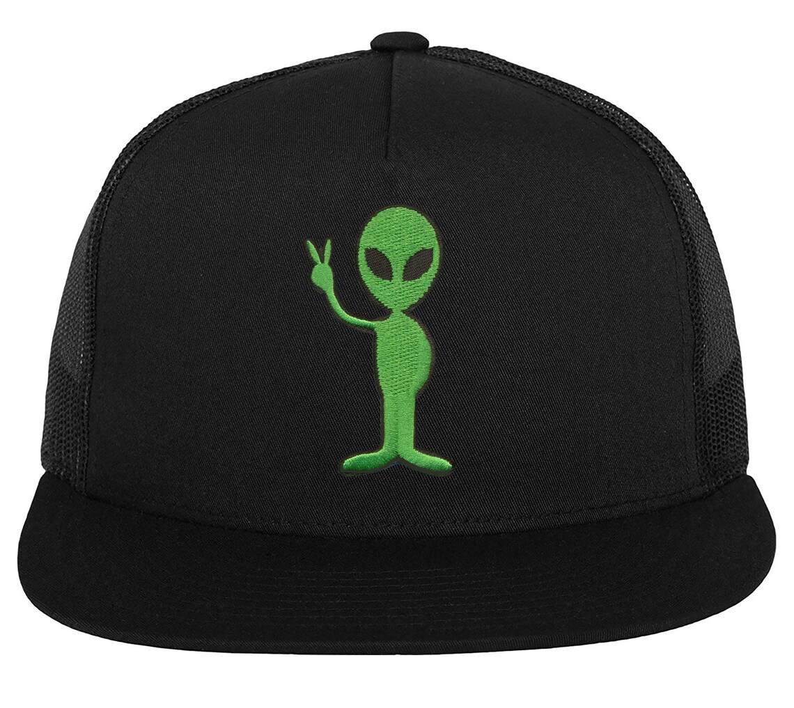 Alien Peace Sign Hat Comfort Fit Mens Womens Style & Color | Etsy