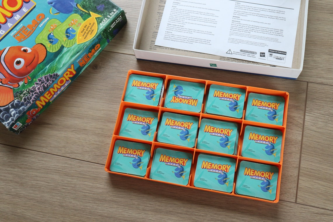 Vintage Finding Nemo Memory Game Children's Game - Etsy