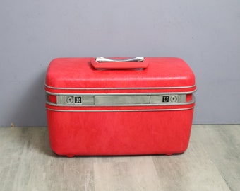 Samsonite Pink Luggage Vintage - Etsy