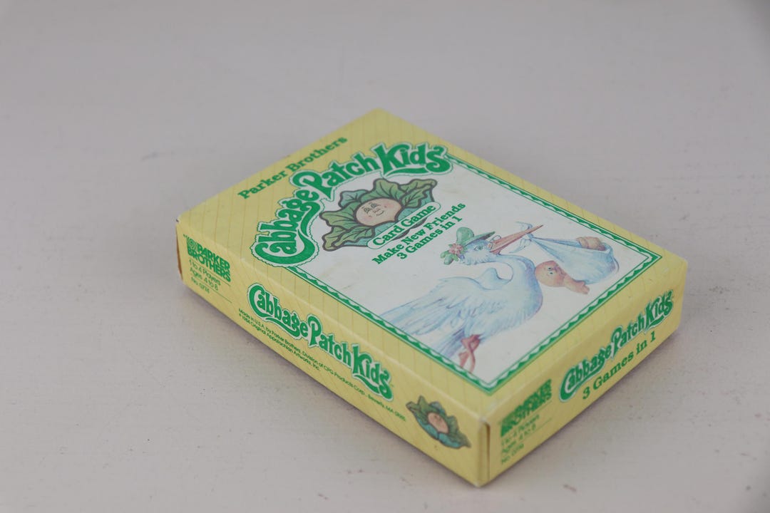 Vintage 1984 Cabbage Patch Kids Card Game - Etsy
