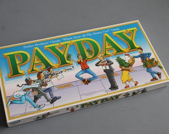 Vintage Payday Board Game 1975 Classic Edition Parker Brothers Complete ...