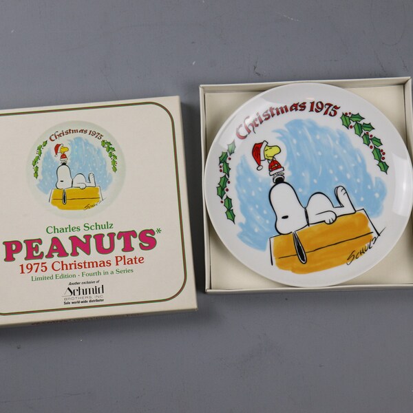 Peanuts Plate - Etsy
