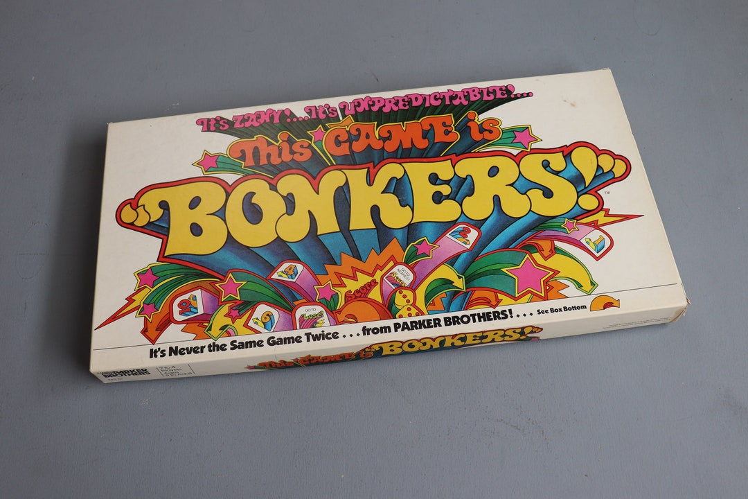 Vintage 1978 Bonkers Board Game - Parker Brothers - Etsy