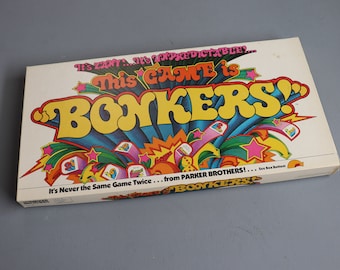 Vintage BONKERS Board Game 1978 Parker Brothers, COMPLETE - Etsy
