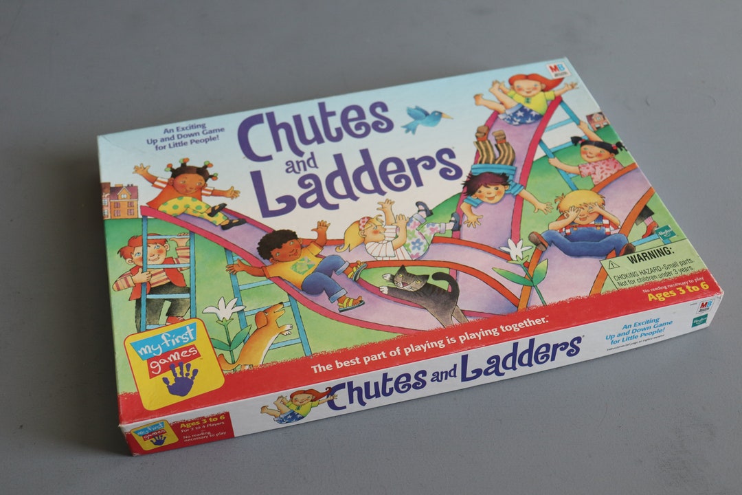 Vintage 1999 Chutes & Ladders Game - Children's Game - Etsy