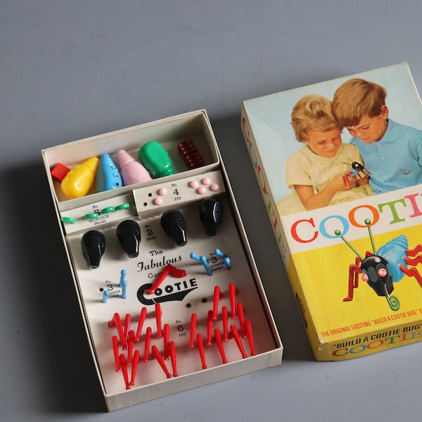 Vintage Cootie Game - Etsy