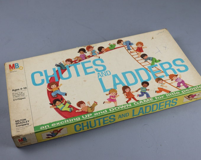 Vintage 1974 Chutes & Ladders Game - Children's Game - Etsy