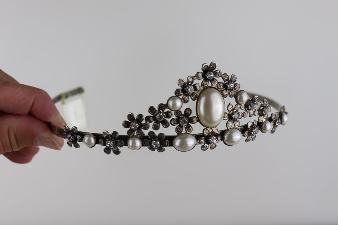 Pick the One You Want: Vintage Tiara - Etsy