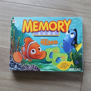 Vintage Finding Nemo Memory Game Children's Game - Etsy