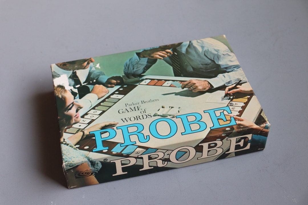 Vintage 1964 Probe Word Game - Parker Brothers - Etsy