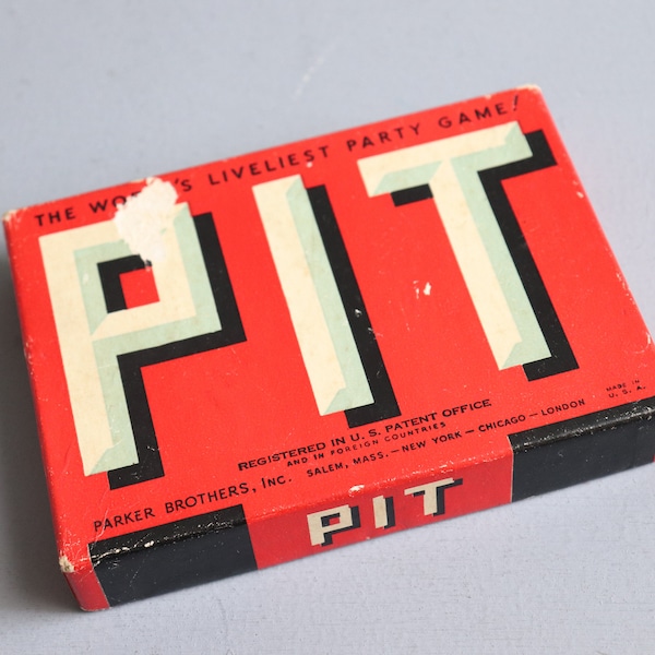 Vintage Pit Card Game - Etsy