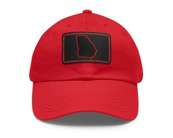 Georgia Bulldogs Leather Hat - Etsy