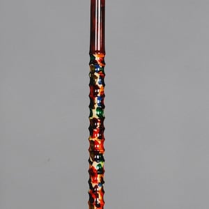 Handmade Wooden Walking Stick With Unique Spiral Design - Artisanal ...