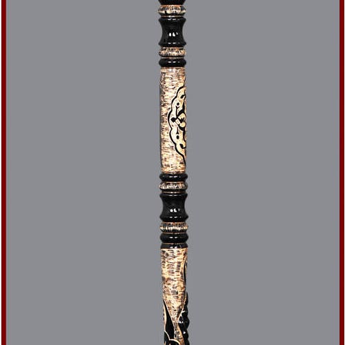 Handmade Wooden Walking Cane Embroidered & Patterned Walking - Etsy