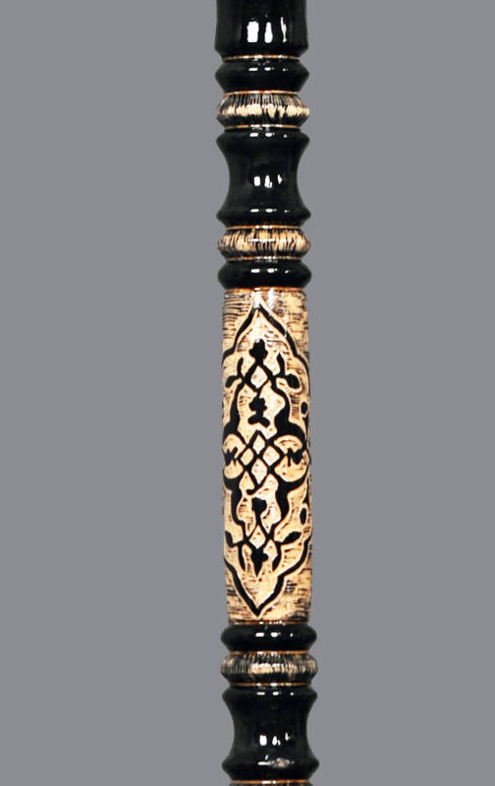 Handmade Wooden Walking Cane Embroidered & Patterned Walking - Etsy