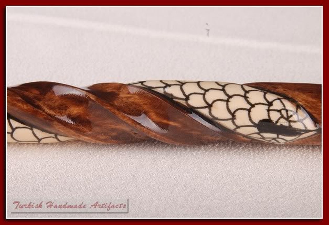 Unique and Artisanal Embroidered Wooden Walking Canes | Handmade ...