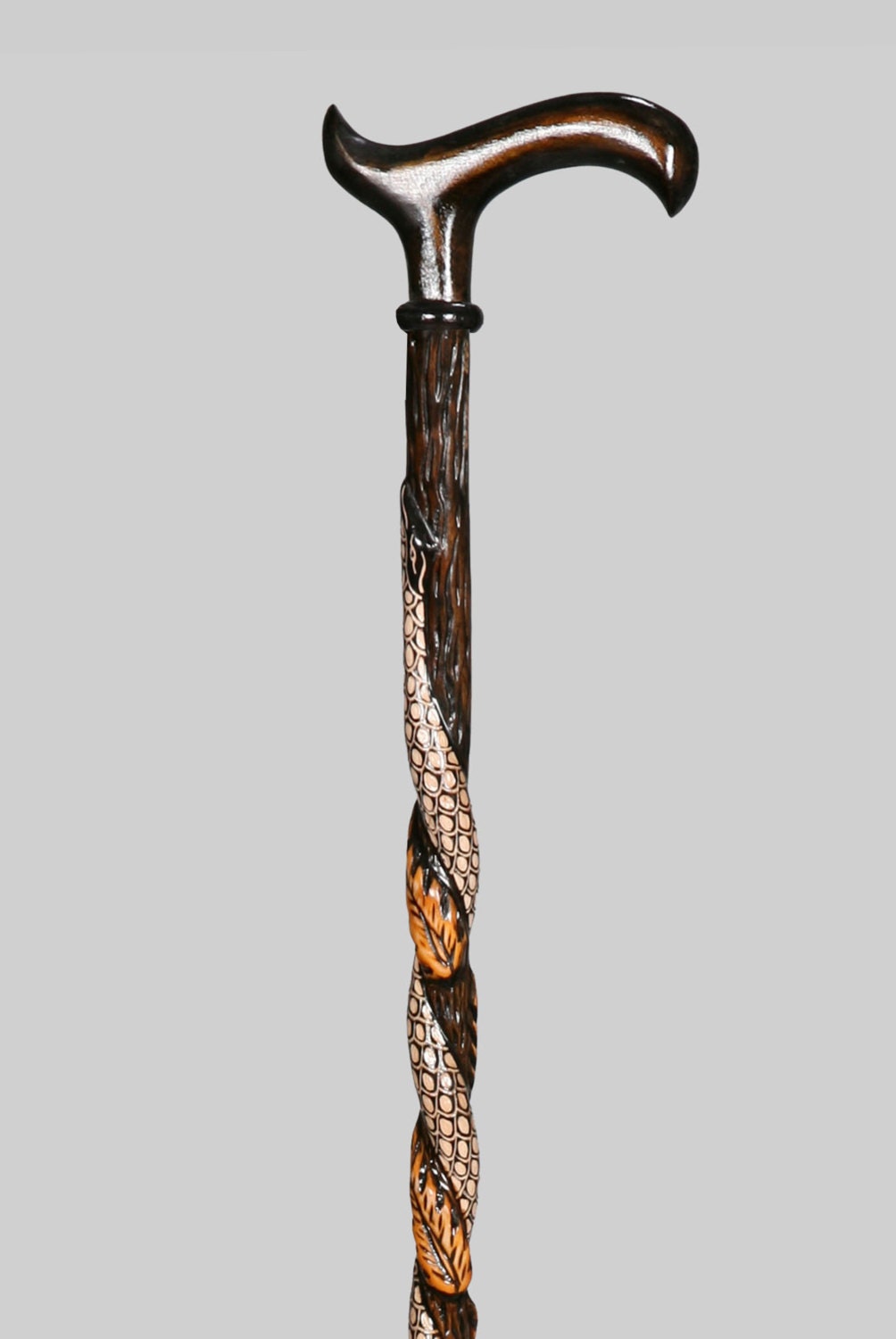 Handmade SPECIAL Unique Turkish Wooden Walking Stick Cane Canes GIFT ...