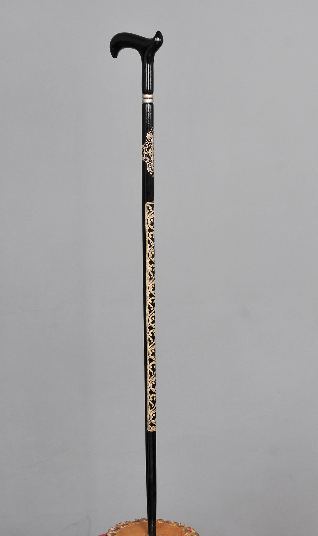 Unique Handmade Embroidered Wooden Walking Canes With Elegant Patterns ...