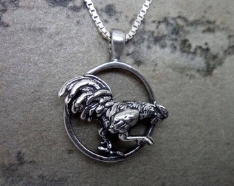 Rooster pendant | Etsy