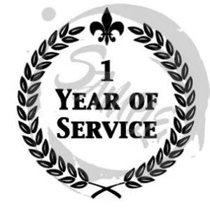 Years of Service Award Graphic: Customizable Vector Files for Employee ...