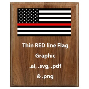 Thin Red Line Graphic, SVG, AI, PNG, Transparent Images for Cricut ...