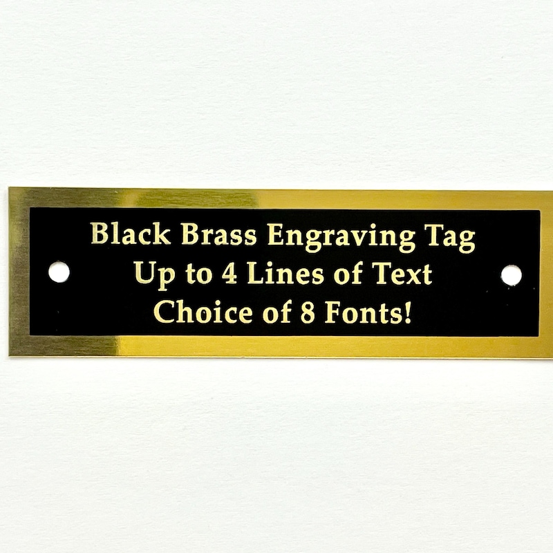 Brass Tag - Etsy