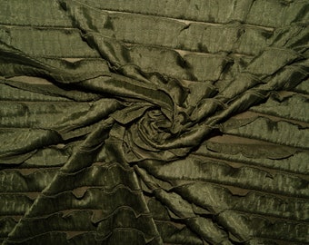 Purple 1 Ruffle Knit Polyester Spandex Lycra Stretch | Etsy