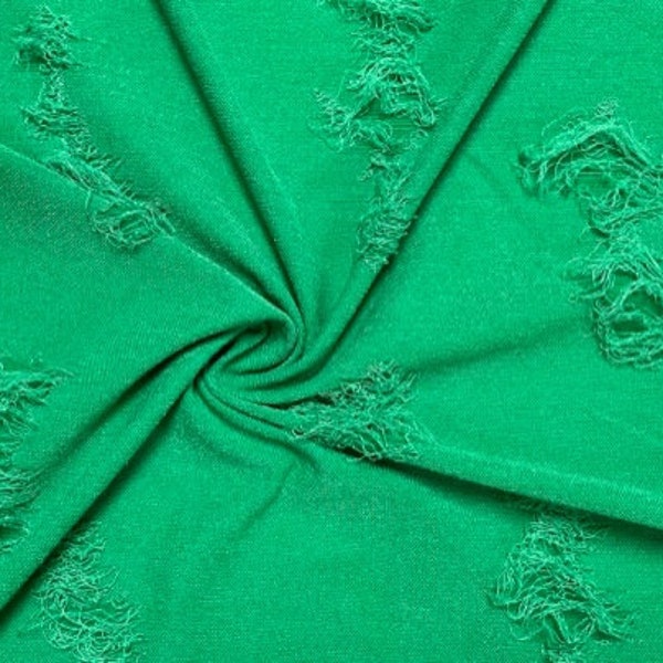 Green Denim Fabric - Etsy