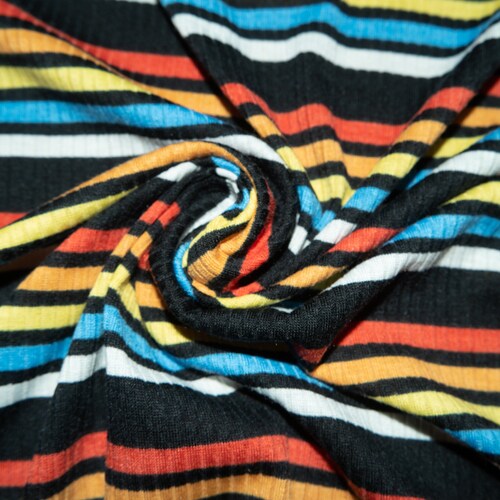 Poly Rib Knit Fabric by the Yard/ Half Yard - Etsy