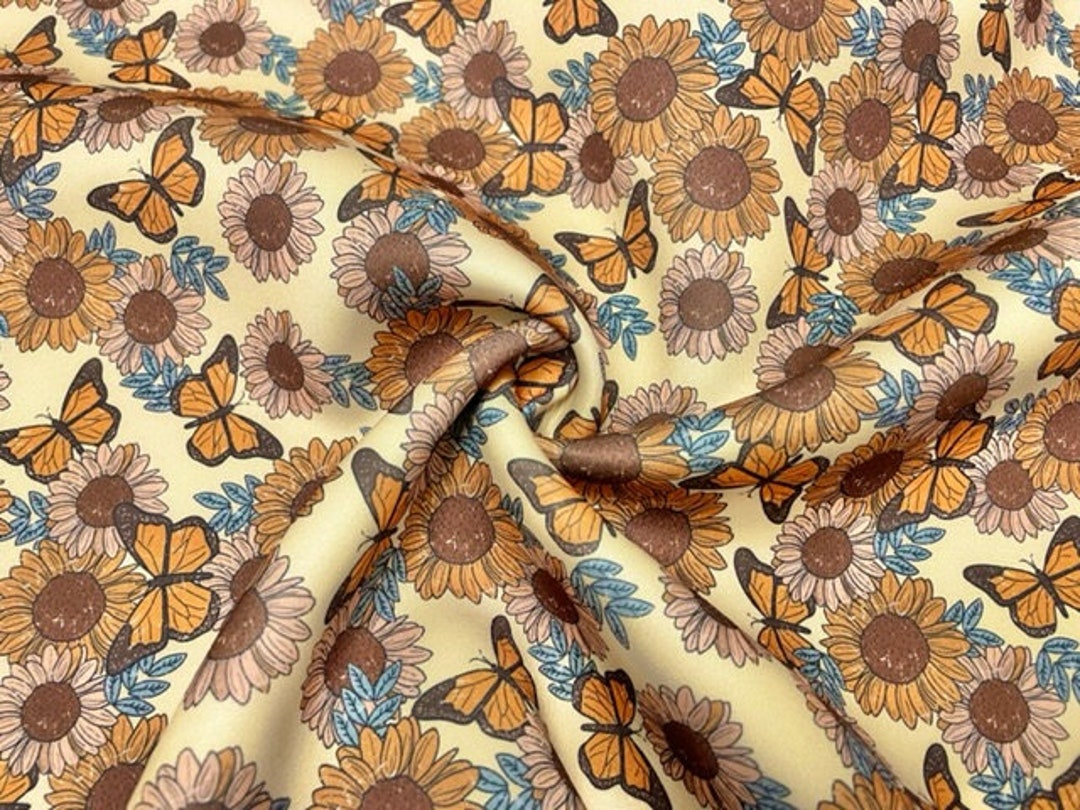 Brittany Frost Designs Butterflies Super Scuba Print #133 Knit Stretch ...