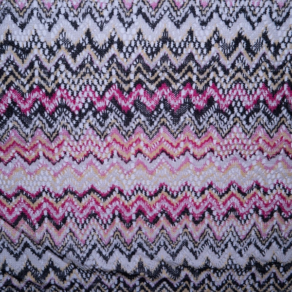 Chevron Knit Fabric - Etsy