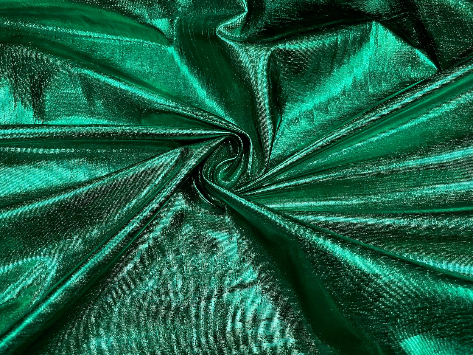 Shiny Emerald Green Pleather Faux Leather Stretch Vinyl - Etsy