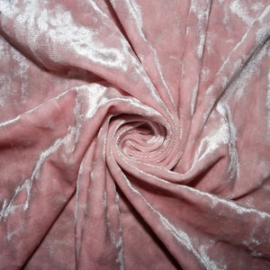 Salmon Silk Velvet Fabric by the Yard - Etsy