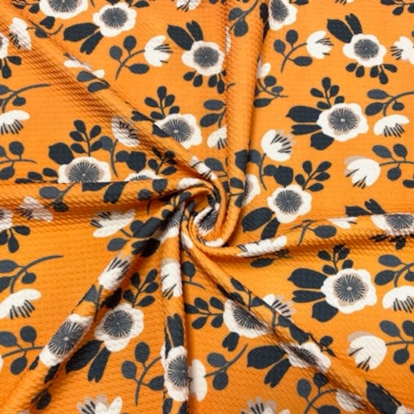 Floral Knit Fabric - Etsy