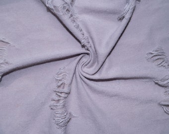 Distressed Denim Jersey Knit 1 Polyester Spandex Stretch | Etsy