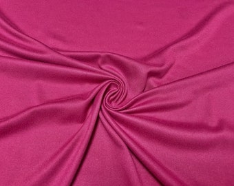 Light Pink #114 Double Brushed Polyester Spandex Apparel Stretch Fabric ...