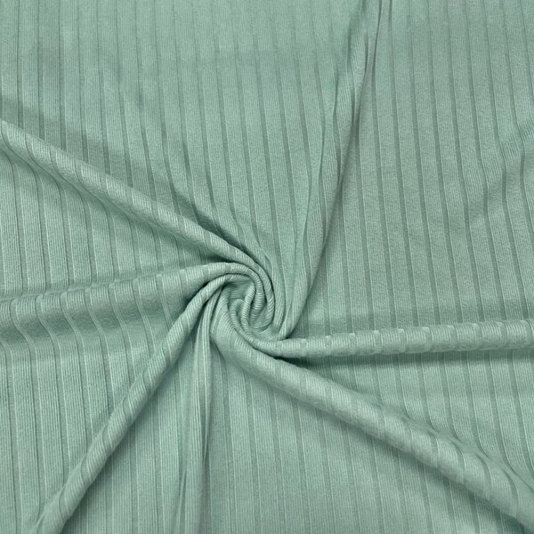 Sage Green Knit Fabric - Etsy
