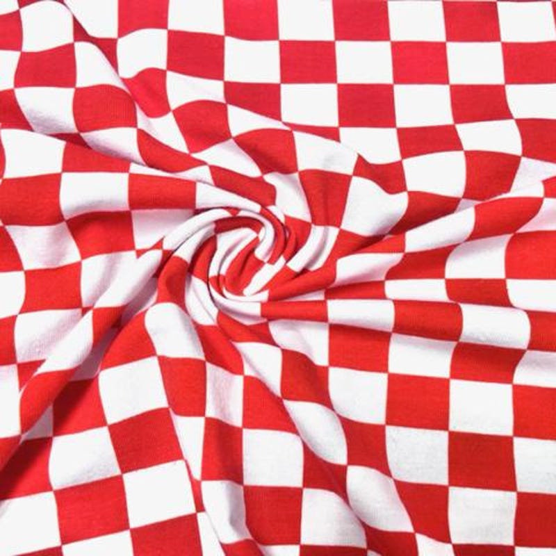 Checkerboard Fabric - Etsy