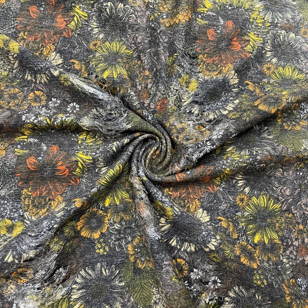 Denim Fabric Flowers - Etsy