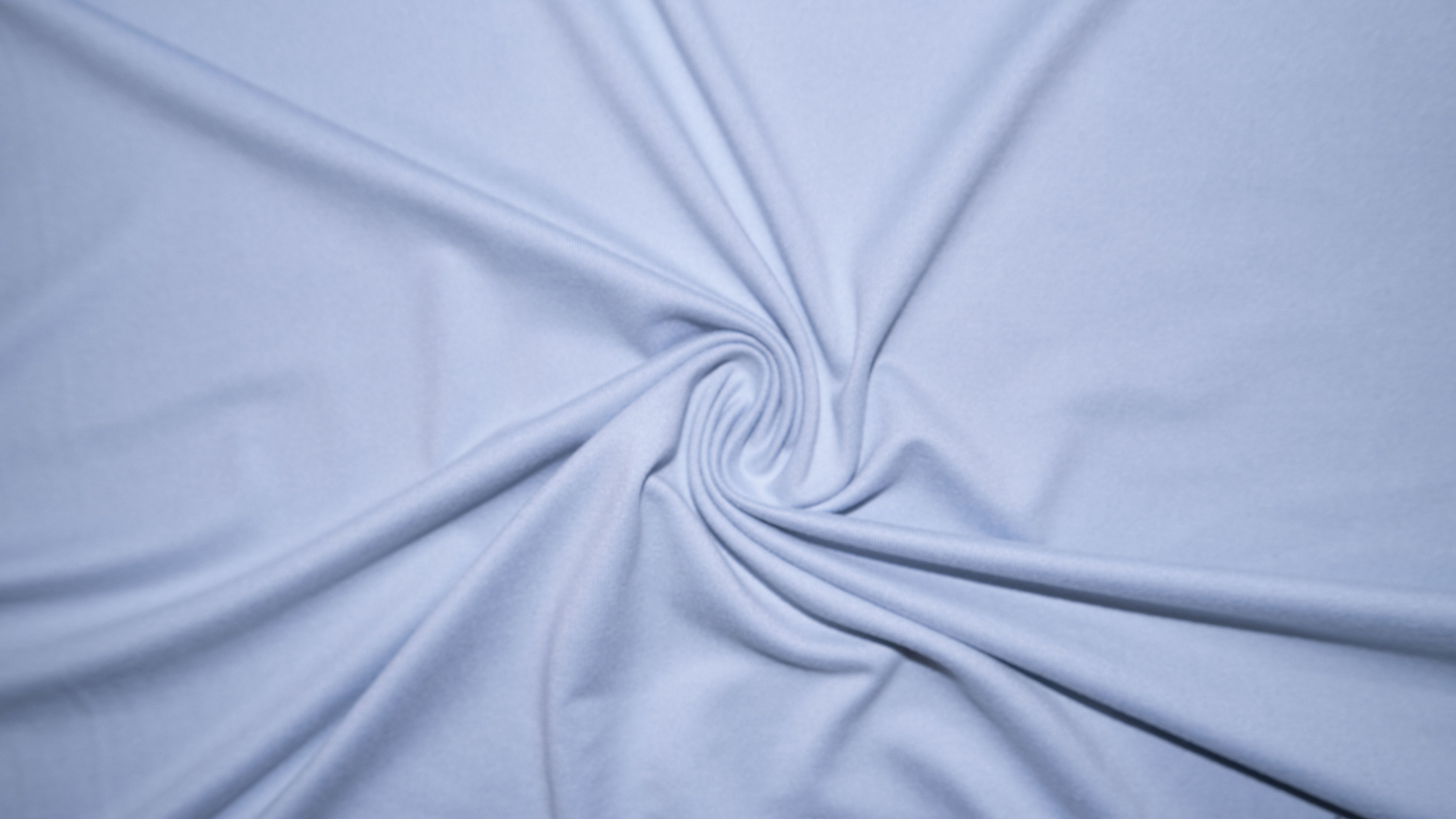 Baby Blue #42 Double Brushed Polyester Spandex Apparel Stretch Fabric ...