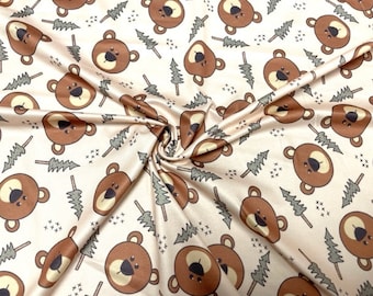 Brittany Frost Designs Teddy Bear DBP Print #820 Double Brushed ...