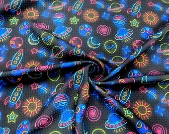 Alien Print Fabric - Etsy