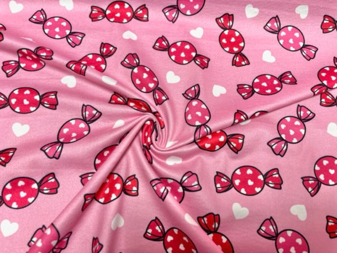 Valentines Day Candy Wrapper Hearts DBP Print #921 Double Brushed ...